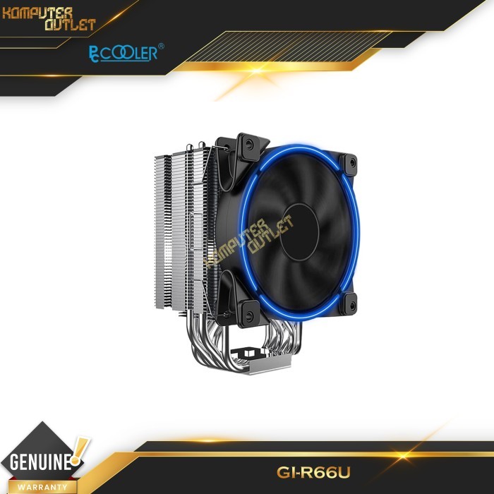 Jual PCCooler GI-R66U Single Tower Fan | PC Cooler High Performance Air ...