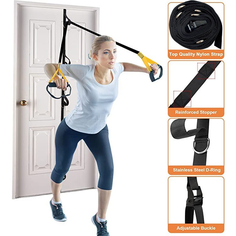 Jual Upgrade Door Anchor Strap for Resistance Bands Exercises Anchor ...