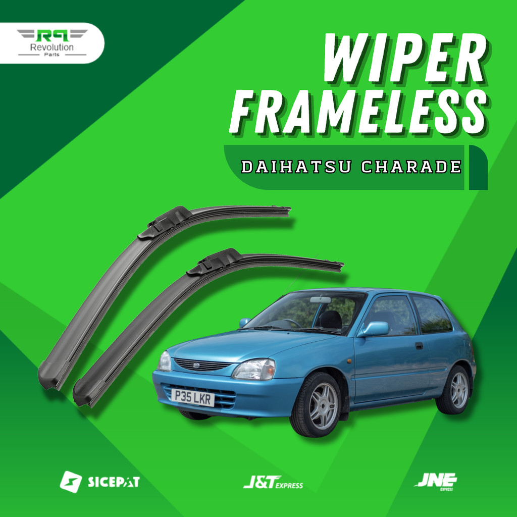 Jual Wiper Kaca Depan - Daihatsu Charade - Frameless 1 Set Kiri dan ...