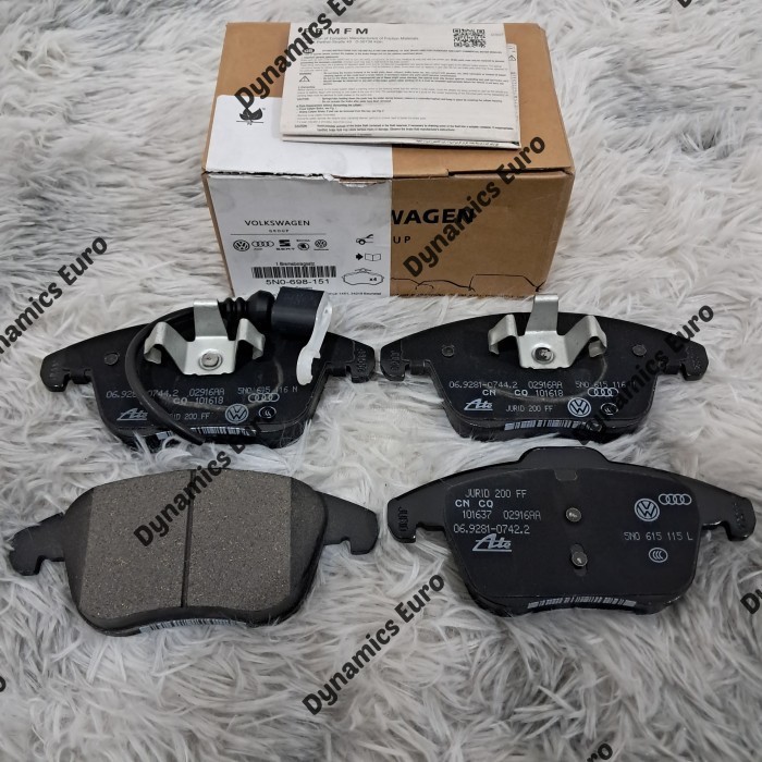 Jual BRAKE PAD KAMPAS REM DEPAN VW TIGUAN, SCIROCCO, VW GOLF MK 5 6 ...