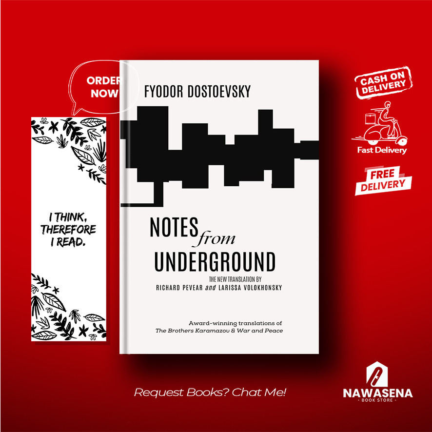Jual Notes from Underground by Fyodor Dostoevsky (English) | Shopee ...