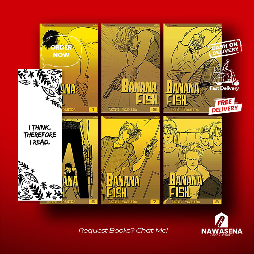 Jual Banana Fish (19 book series) by Akimi Yoshida (English) | Shopee ...