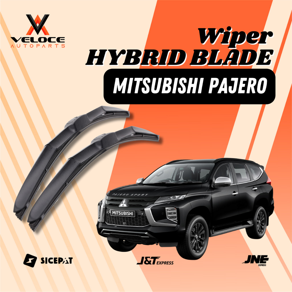 Jual Wiper Mobil Mitsubishi Pajero Sport Model Wiper Hybrid Blade 1 Set ...