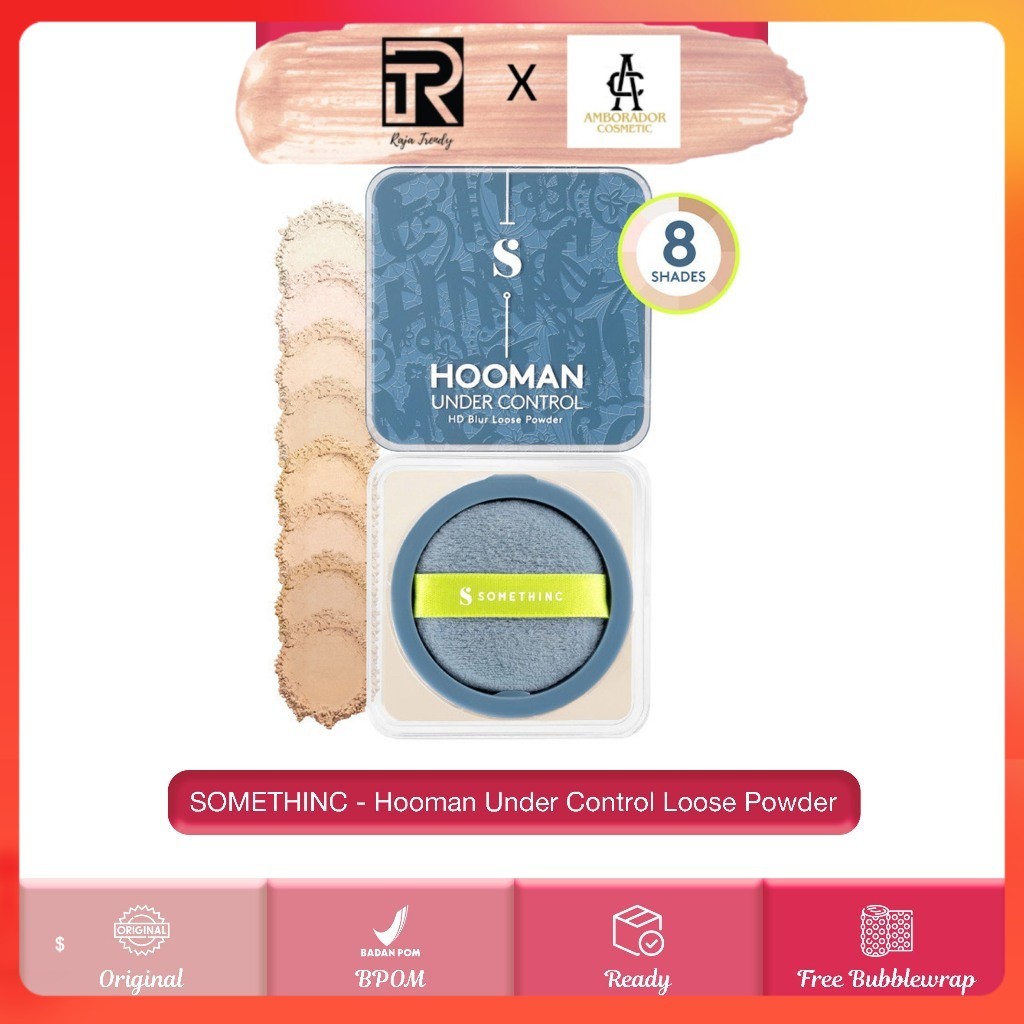 Jual SOMETHINC - HOOMAN UNDER CONTROL HD BLUR LOOSE POWDER ( 13 g ) - Bedak Tabur Suitable For ...