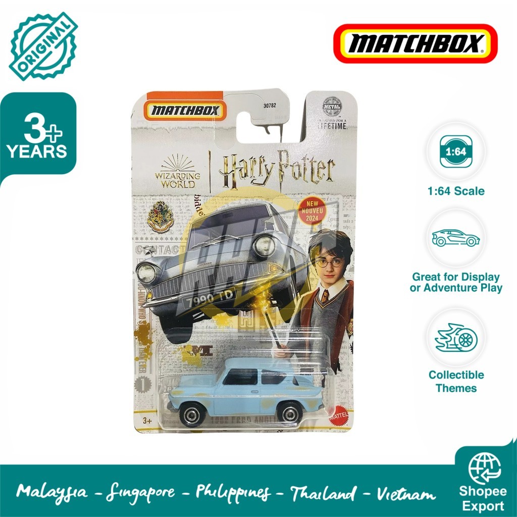 Jual Matchbox 2024 - 1962 Ford Anglia Harry Potter | Shopee Indonesia