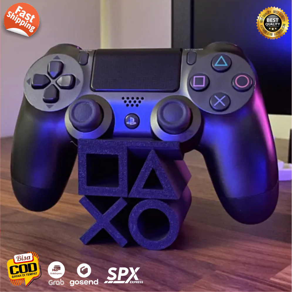 Jual PS4 Playstation 4 Controller Stand Holder Penyangga Wireless Stick Dual Shock DS4 | Shopee ...