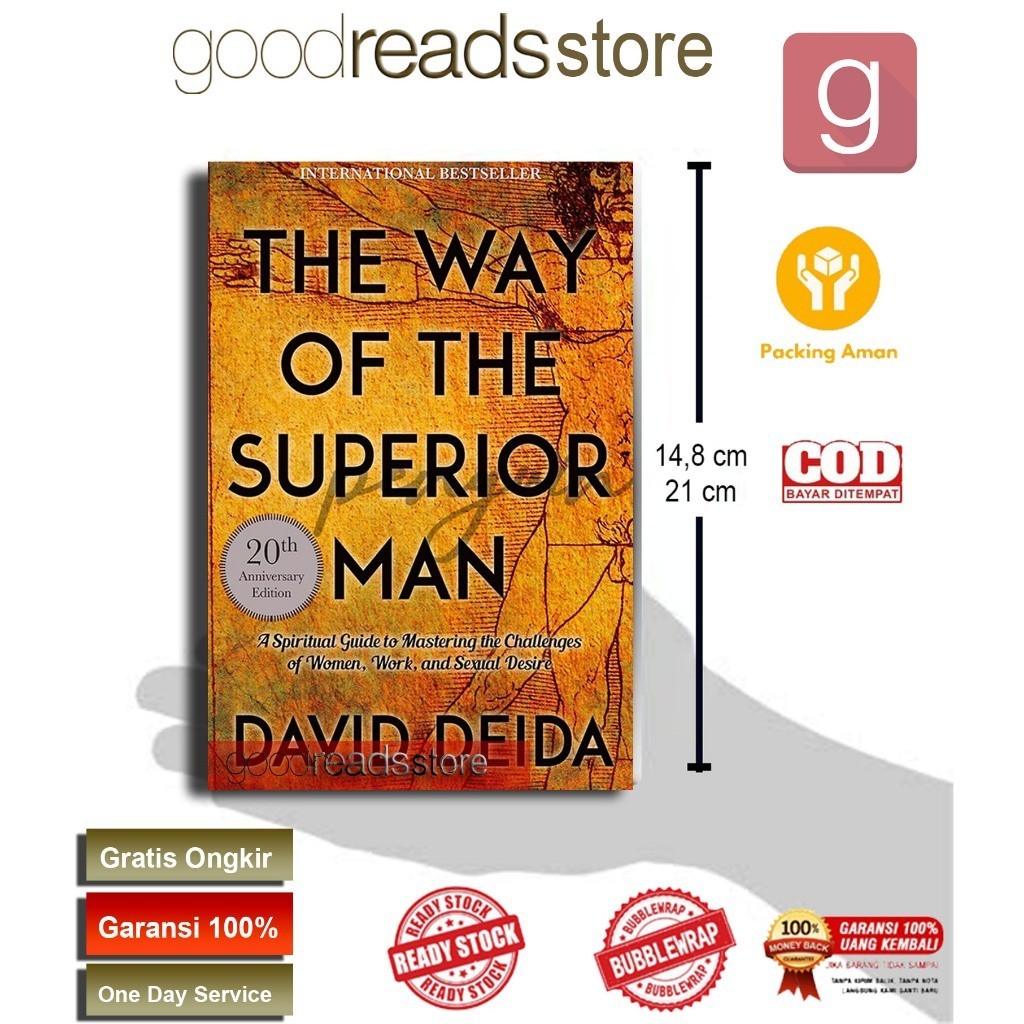 Jual The Way of the Superior Man : A Book by David Deida (English ...