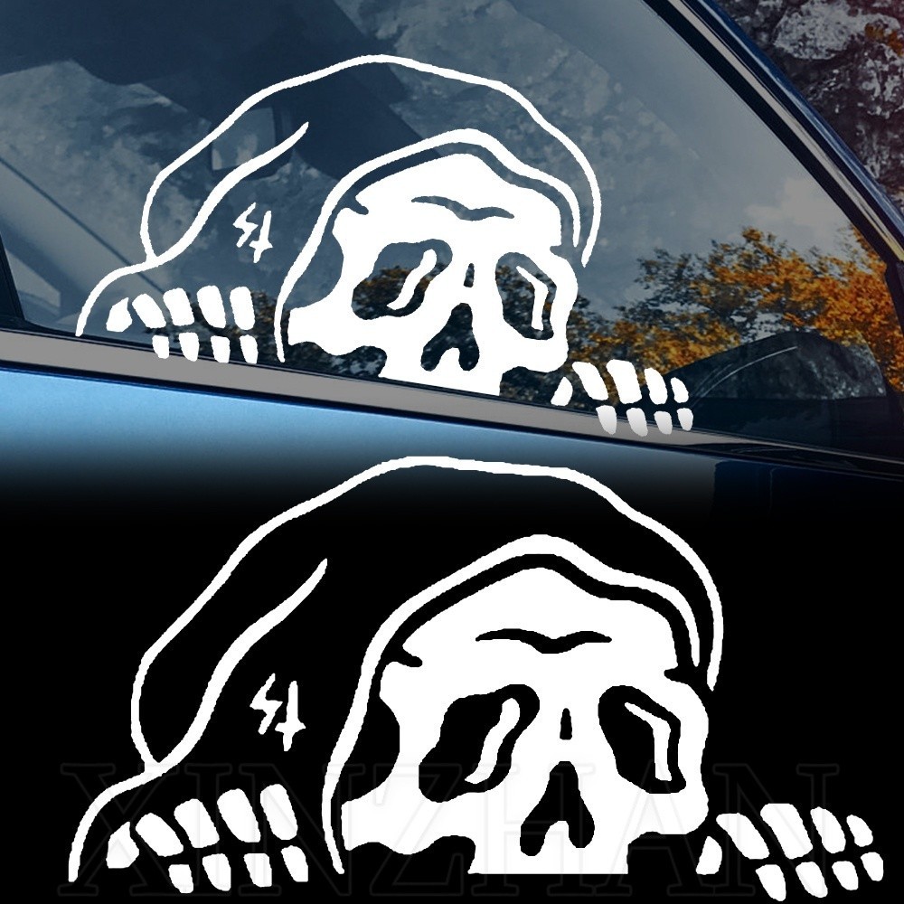 Jual Stiker Kaca Mobil Hantu Tengkorak Stiker Hantu Tengkorak Mobil ...