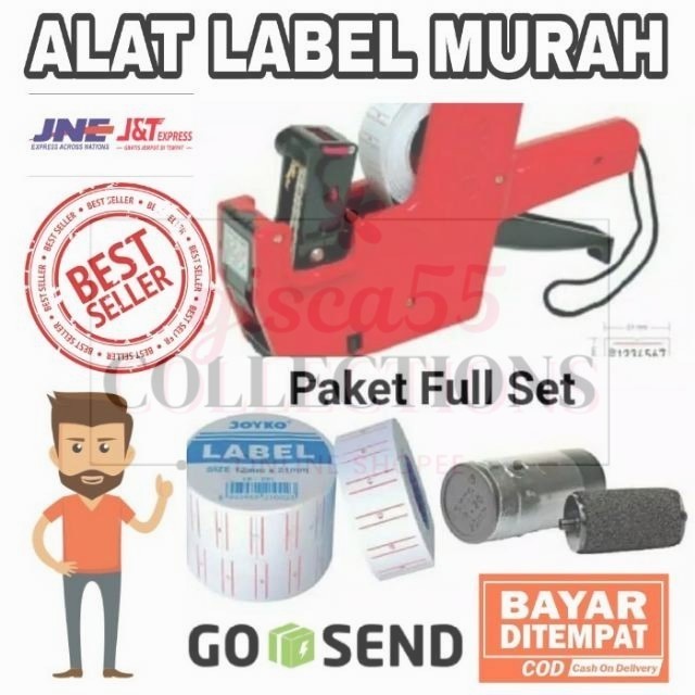 Jual Alat Label Harga & Expired Date Joyko dan Kenko Fullset Siap Pakai ...