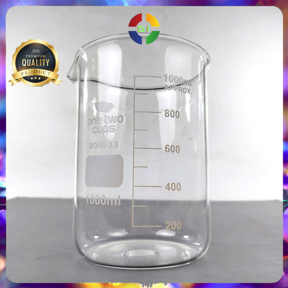Jual Gelas Ukur Kaca Kimia Laboratorium Kopi Espresso Bahan ...