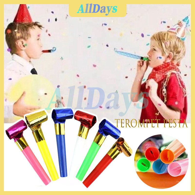 Jual Terompet Lidah Polkadot Terompet Tahun Baru Peluit Lidah Julur ...