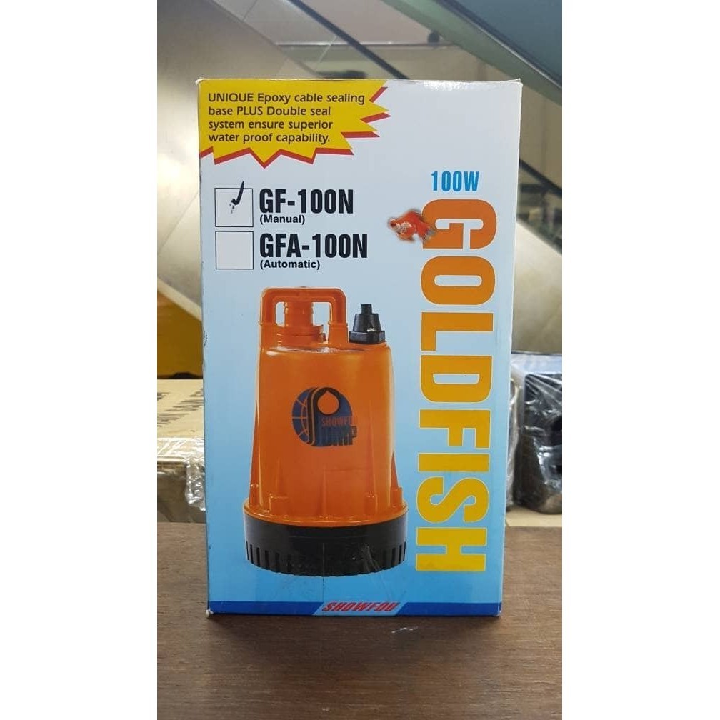 Jual POMPA CELUP AIR GOLDFISH GF-100N 100W SUBMERSIBLE SHOWFOU PUMP ...