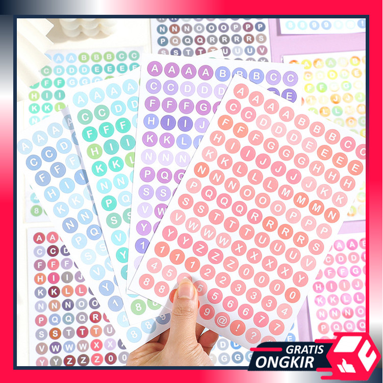 Jual Gratis Ongkir - 6158 Scrapbook Sticker Alat Tulis / Notebook Cute ...