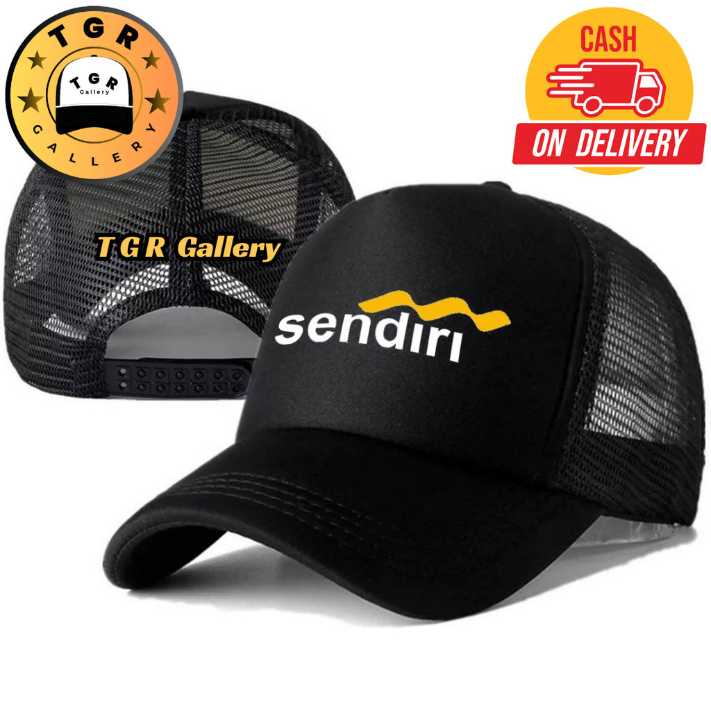 Jual TGR Gallery Topi Trucker KATA KATA PLESETAN SENDIRI - Topi Distro ...
