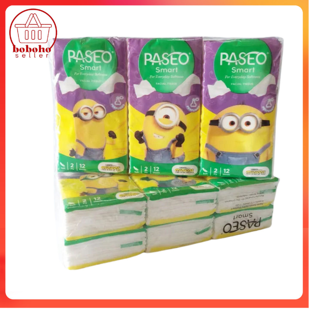 Jual Tissue Paseo Pocket 1Pack Isi 6pcs - Tisu Travel Pack - Tisue Saku ...