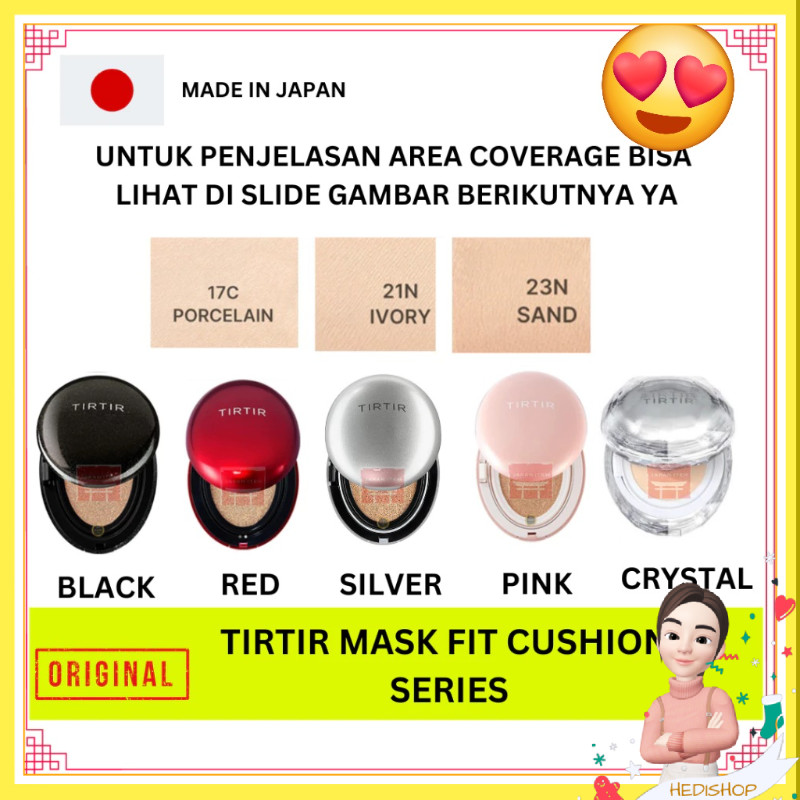 Jual Tirtir Mask Fit Cushion Series Original Japan | Shopee Indonesia