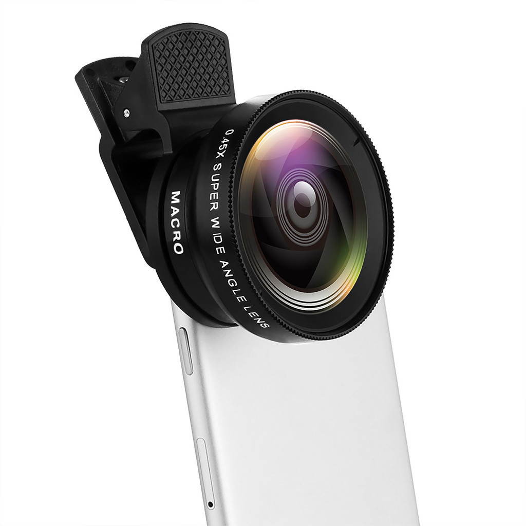 Jual Lensa Kamera HP Smartphone 2 in 1 Macro 12.5X Wide 0.45X / Lensa ...