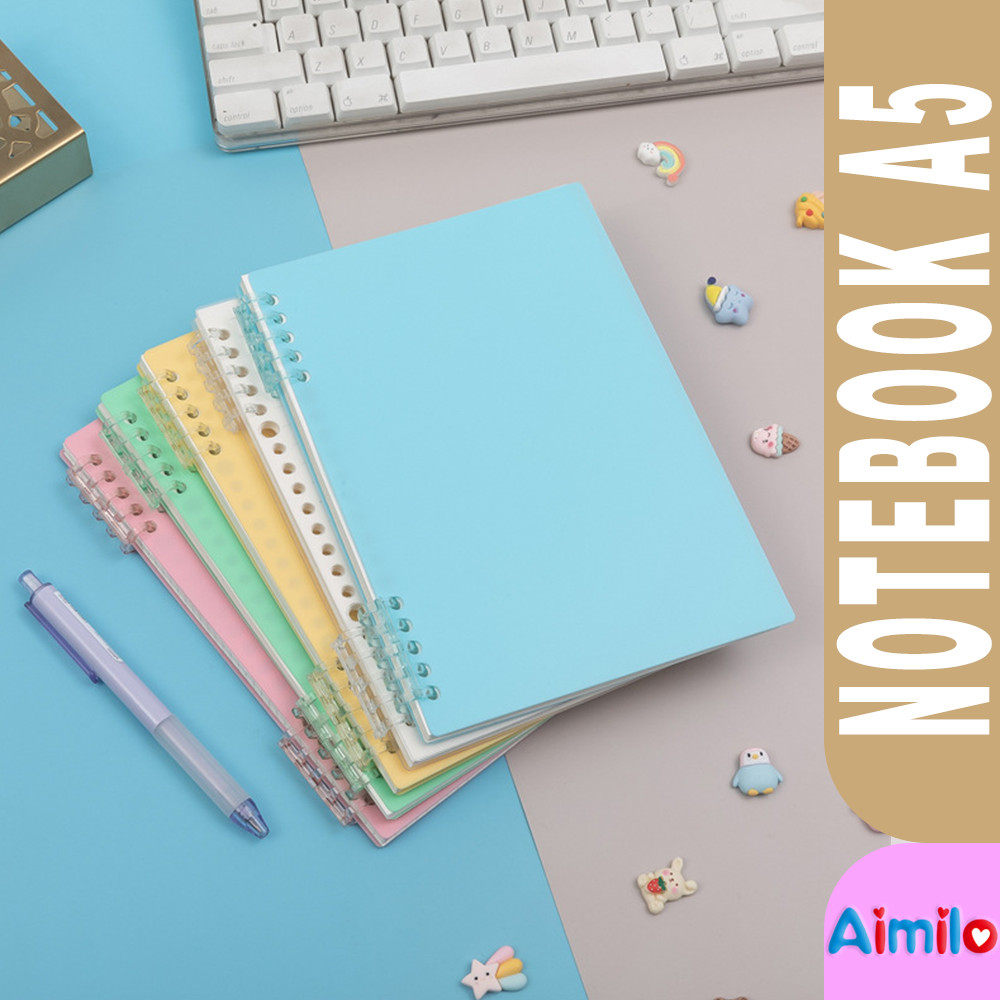 Jual Buku Catatan Aesthetic Notebook A5 Isi 40 Lembar Buku Sekolah ...