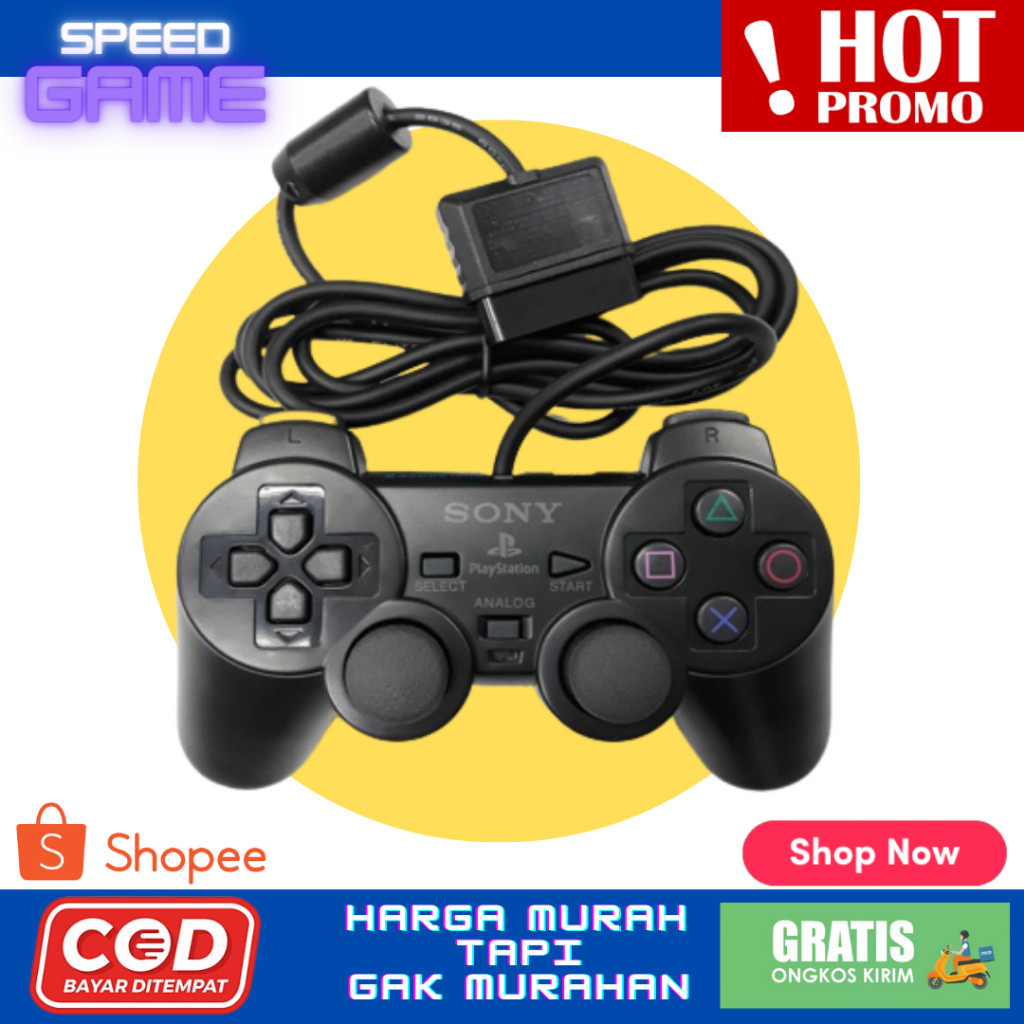 Jual Stik Stick PS PS 2 TW Hitam MEREK ELITE stik ps2/stik ps ...