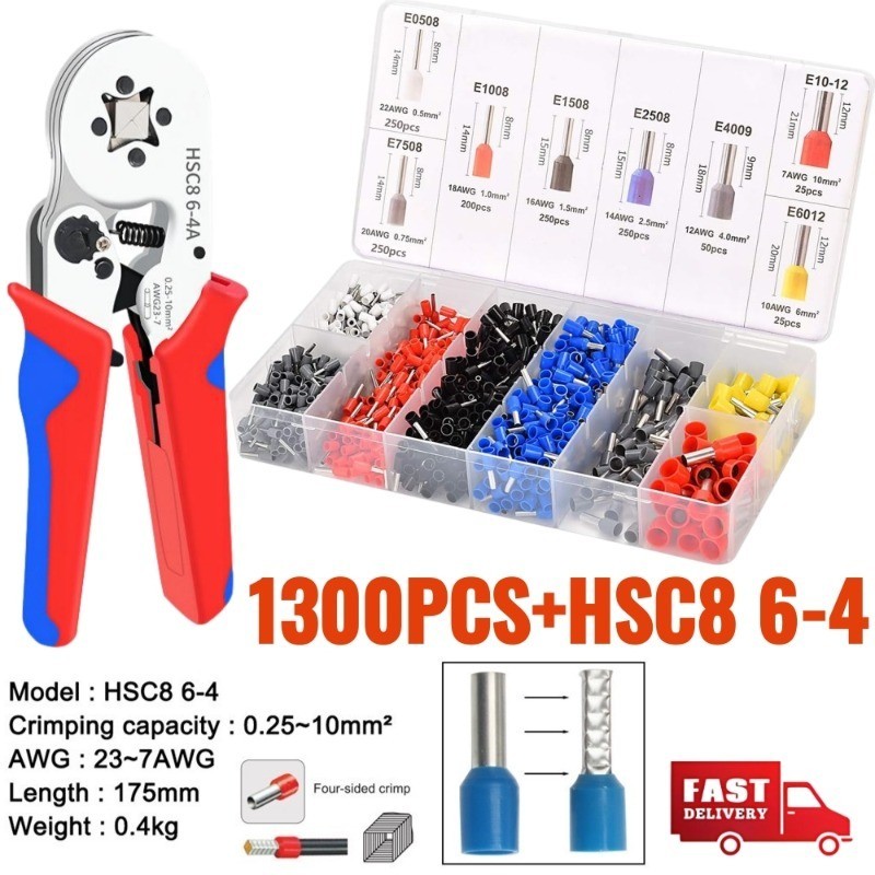 Jual Tang Ferrule Ujung Kawat Terdiri Dari 1300 Alat Untuk Ferrule Ujung Kawat Hingga HSC8 6-4 0 ...