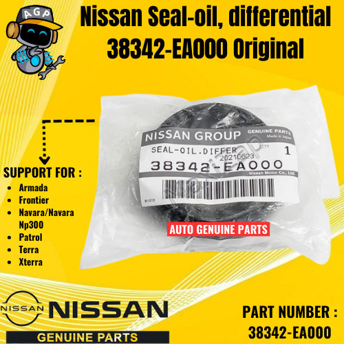 Jual Nissan Seal-oil, differential 38342-EA000 Original | Shopee Indonesia