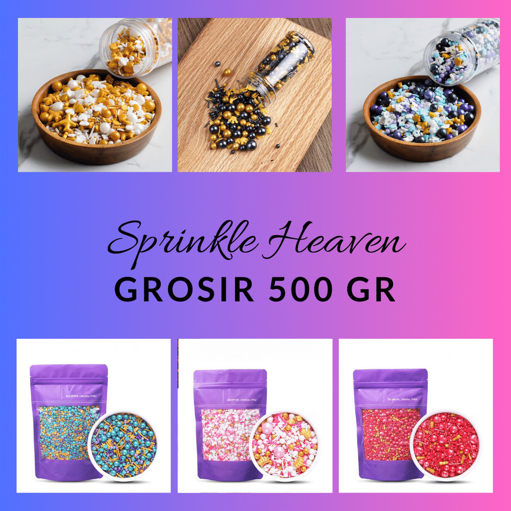 Jual Sprinkle Heaven - Sprinkle Trimit Sprinkles Hiasan Kue Cake Tart ...