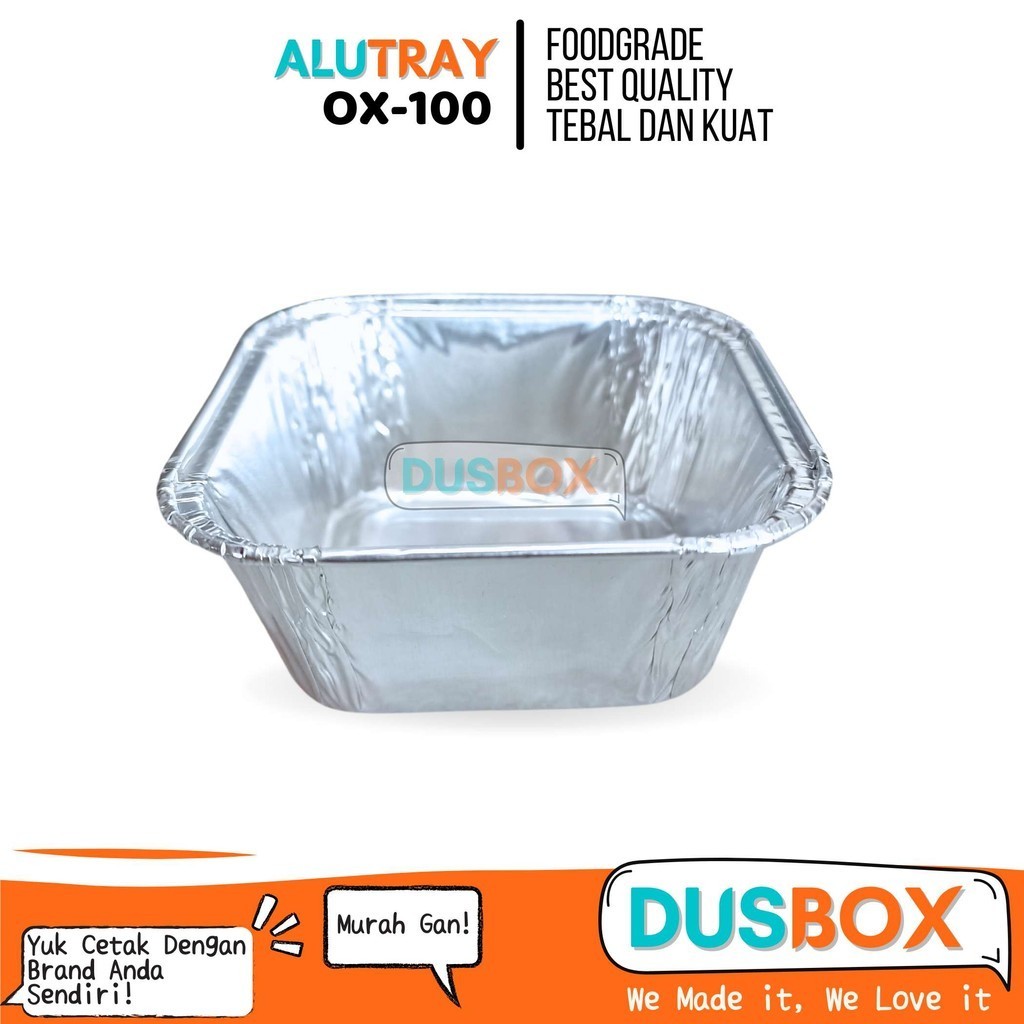 Jual Alumunium Tray OX-100 / Alumunium Foil Tray OX-100 / Alu Tray OX ...