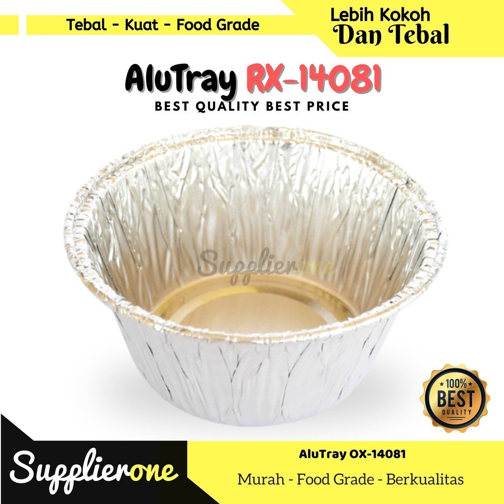 Jual Alumunium Tray RX-14081 Isi 20 pcs / Alumunium Tray / Aluminium ...