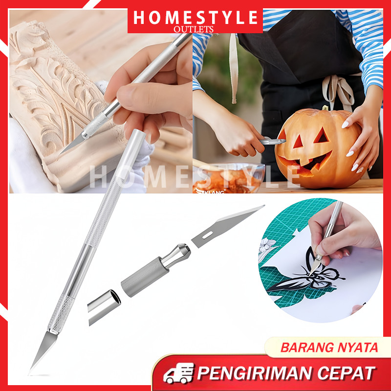 Jual Art Knife / Gagang Art Knife / Pisau Seni / Ukir / Pen-Type ...