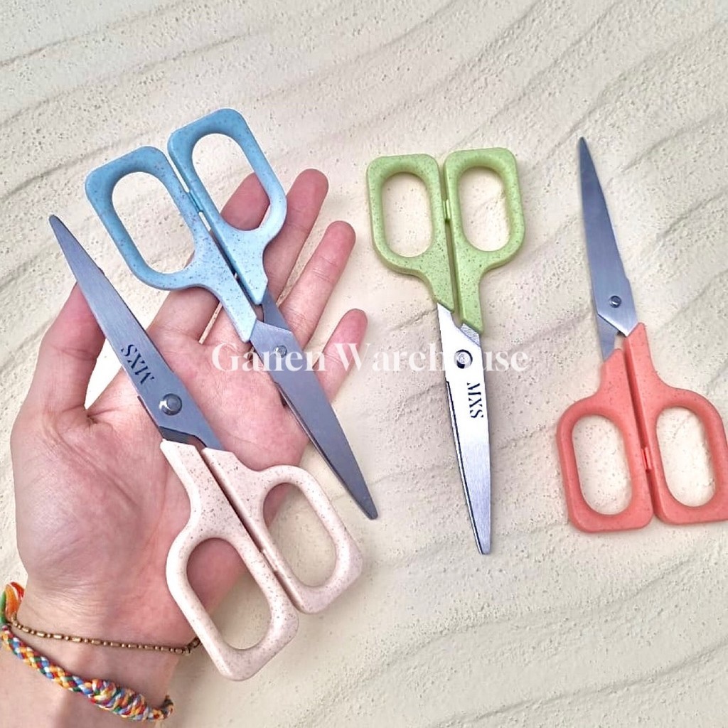 Jual [GW] Gunting Kertas Warna Pastel Scissors Aesthetic | Shopee Indonesia