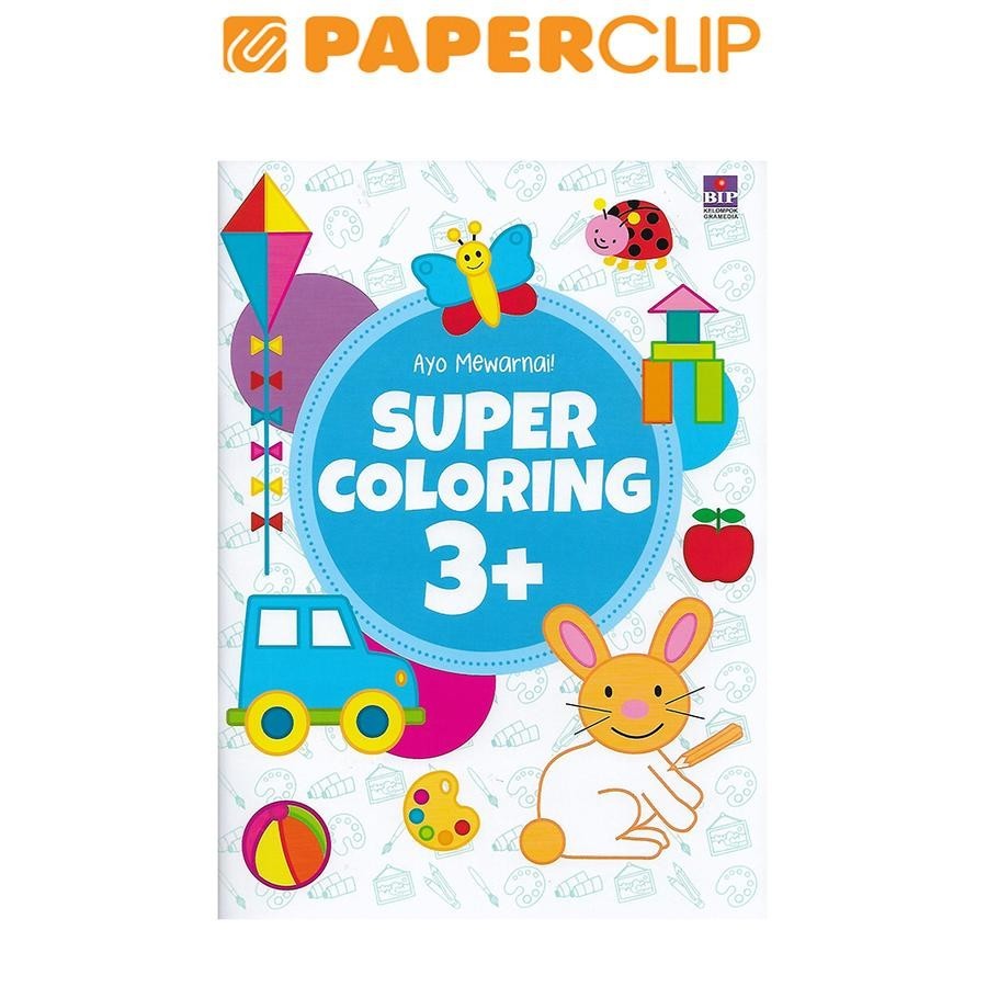 Jual SUPER COLORING 3+ : AYO MEWARNAI | Shopee Indonesia