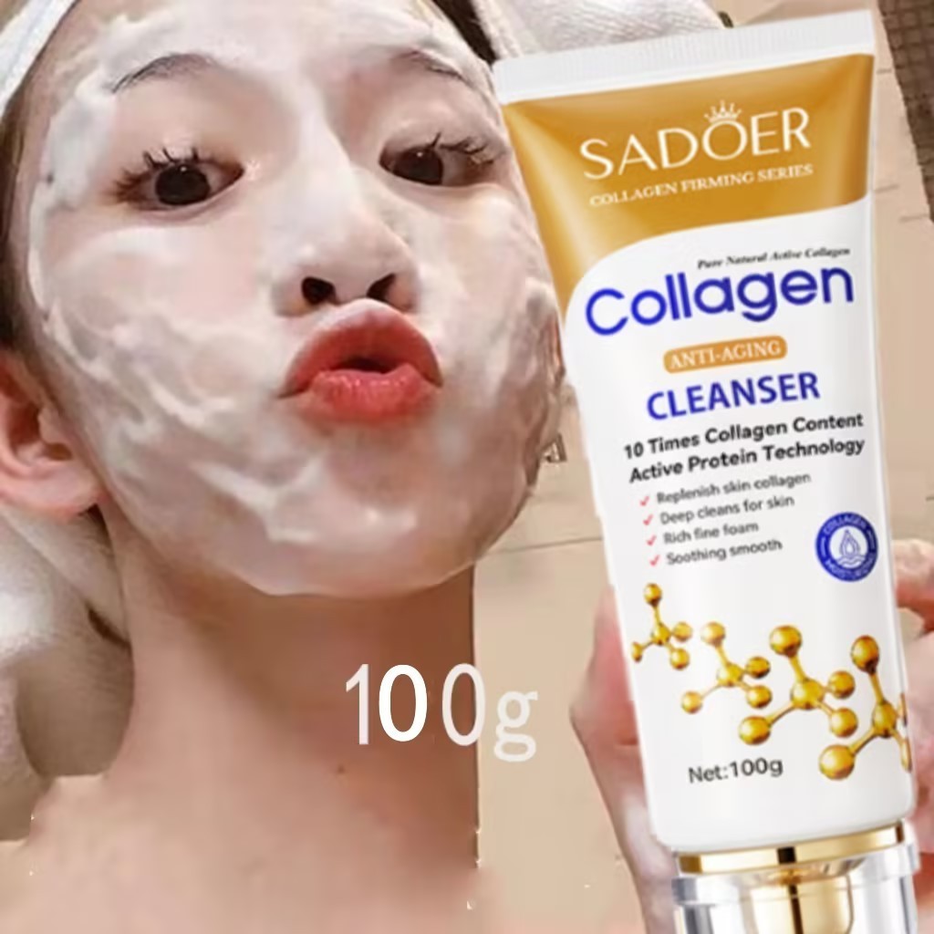 Jual SADOER Collagen Anti Aging Wrinkles Smoothing Cleansing Pores ...