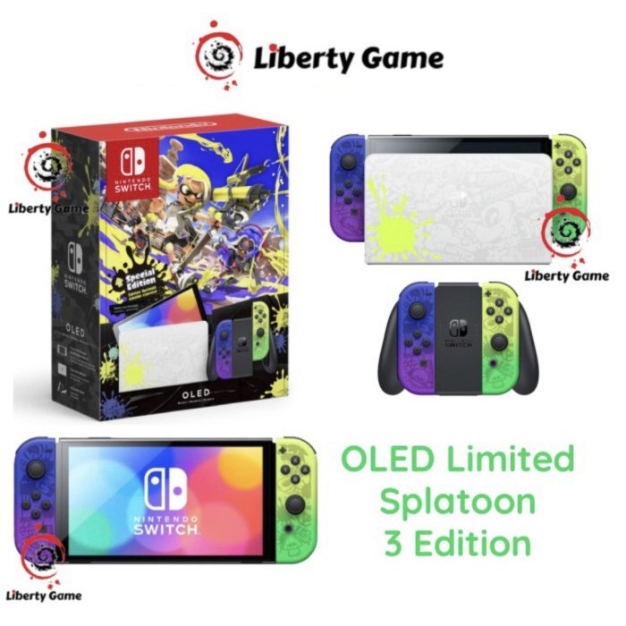 Jual Nintendo Switch Oled Console Splatoon 3 Limited Edition - Console ...
