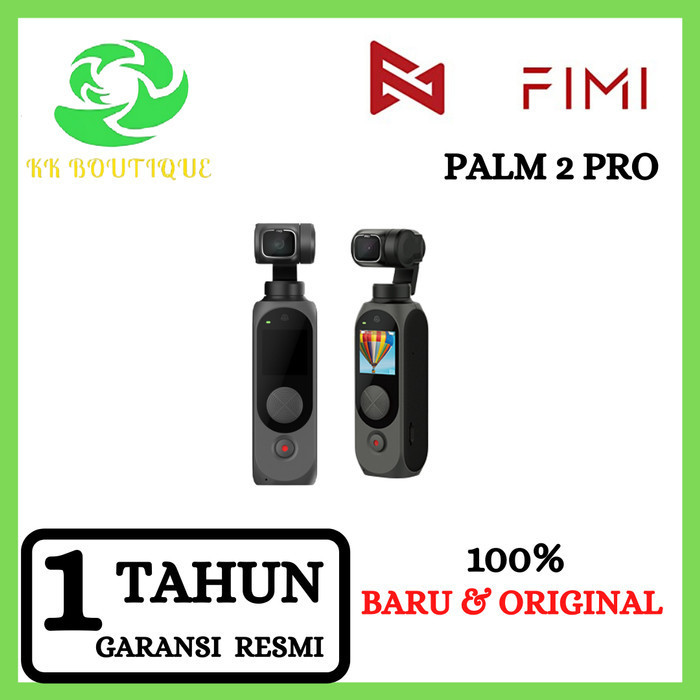 Jual FIMI PALM 2 PRO 3-AXIS 4K 1/2" CMOS SENSOR GIMBAL POCKET CAMERA | Shopee Indonesia