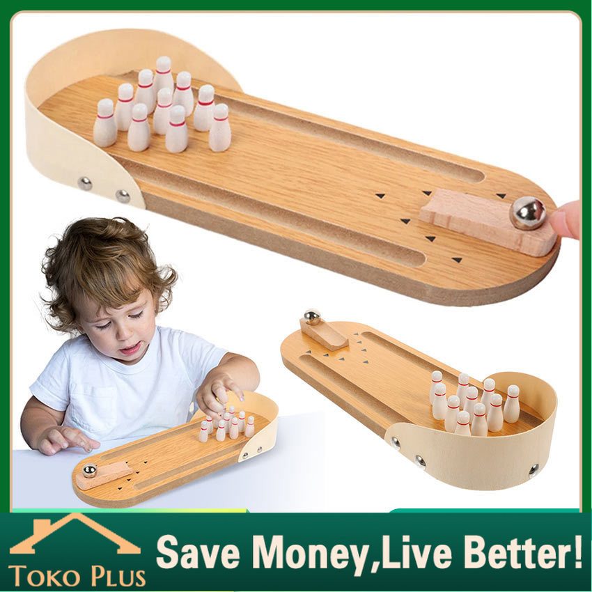 Jual Mainan Edukasi anak Bowling Mini Board / Kado Mainan Anak bowling ...