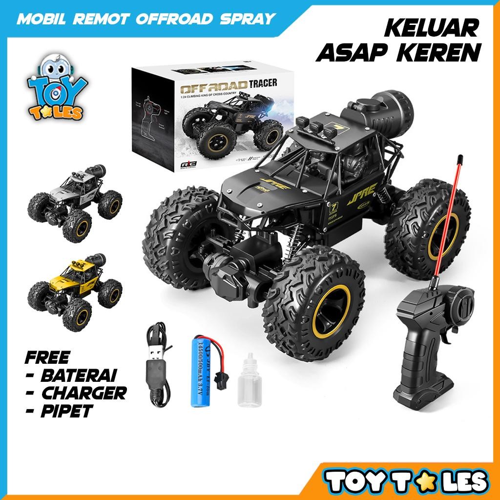 Jual [TOY TALES] Mainan Mobil Remote Control Off-Road Climbing Alloy Climbing Truck - Mobil ...