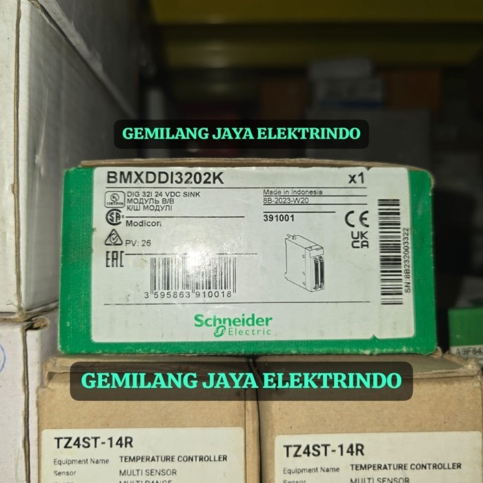 Jual PLC SCHNEIDER BMXDDI3202K DIG 32I 24VDC SINK DISCRETE INPUT MODULE ...