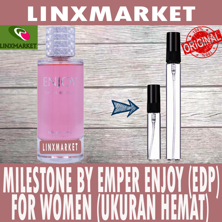 Jual MILESTONE BY EMPER ENJOY FOR WOMEN EDP EAU DE PARFUM UKURAN HEMAT ...