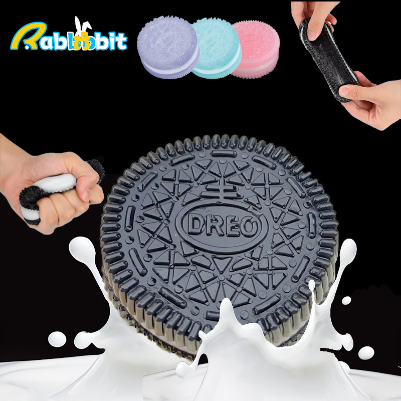 Jual Mochi Taba Squishy New Fidget Toy Biscuit Pinching Toy Big Oreo ...