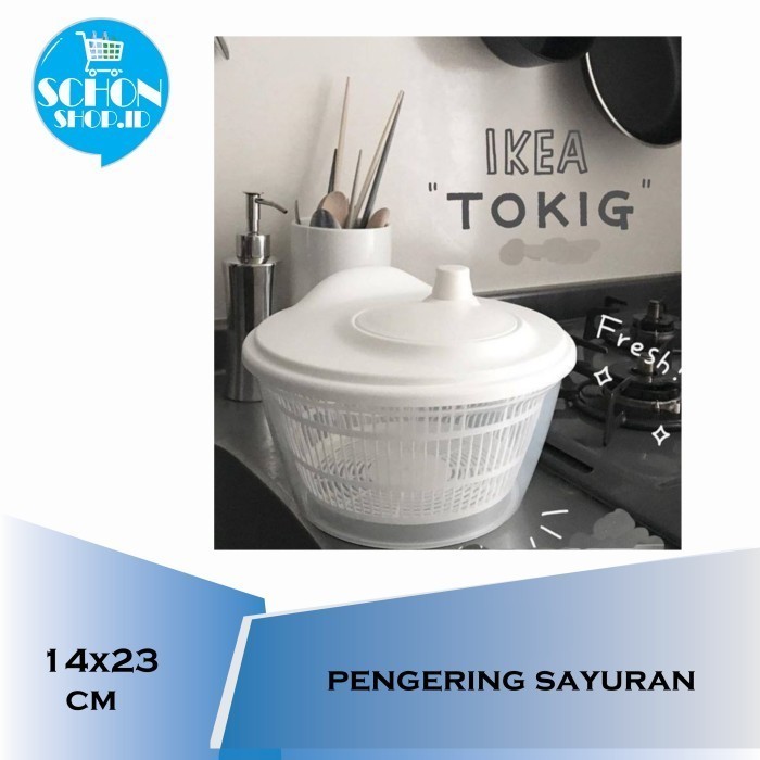 Jual Alat Vegetable Salad Spinner Washer Cuci Pengering Sayur Sayuran ...