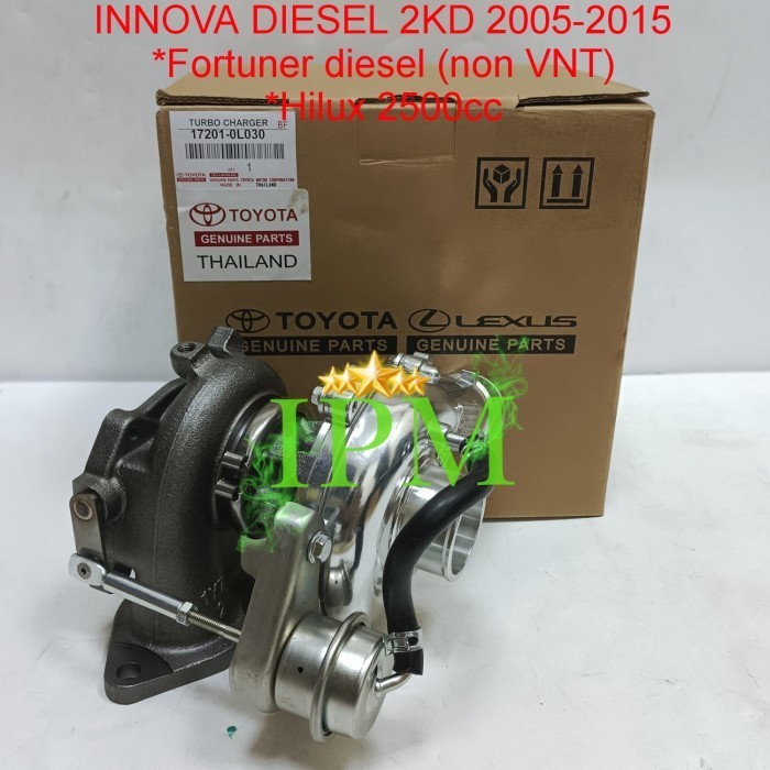 Jual TURBO CHARGER TURBO CAS TOYOTA INNOVA DIESEL 2KD 17201-OL030 ...