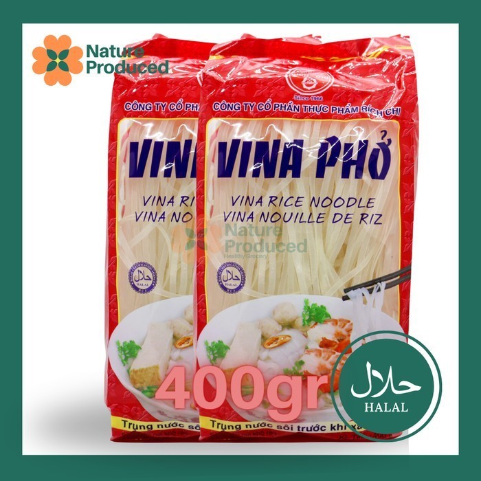 Jual Vina Pho Rice Noodle Vietnam Kwetiaw Vietnam 400gr Halal Bich Chi ...