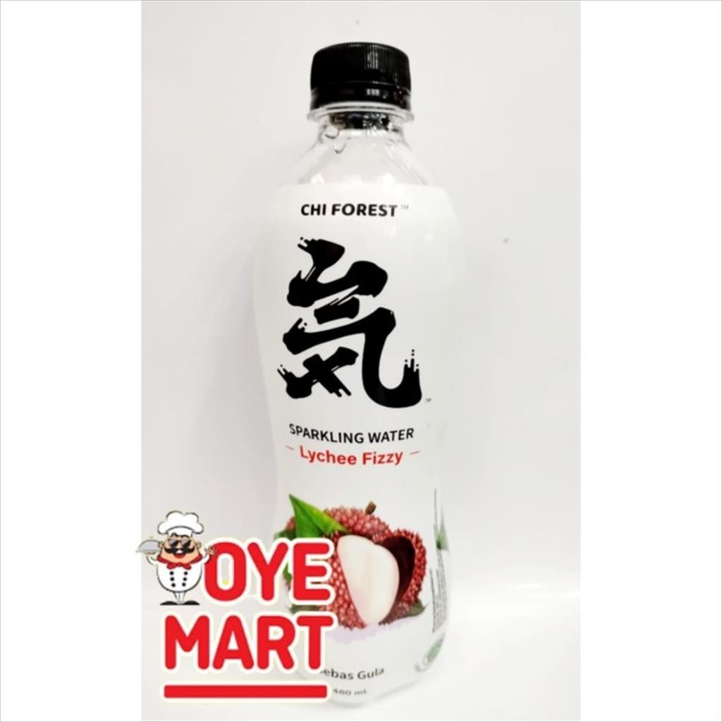 Jual CHI FOREST SPARKLING WATER LYCHEE FIZZY 480ML | Shopee Indonesia