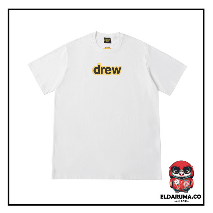 Jual Tshirt Drew Logo Font Tee White Drew House ドリューハウス | Shopee Indonesia
