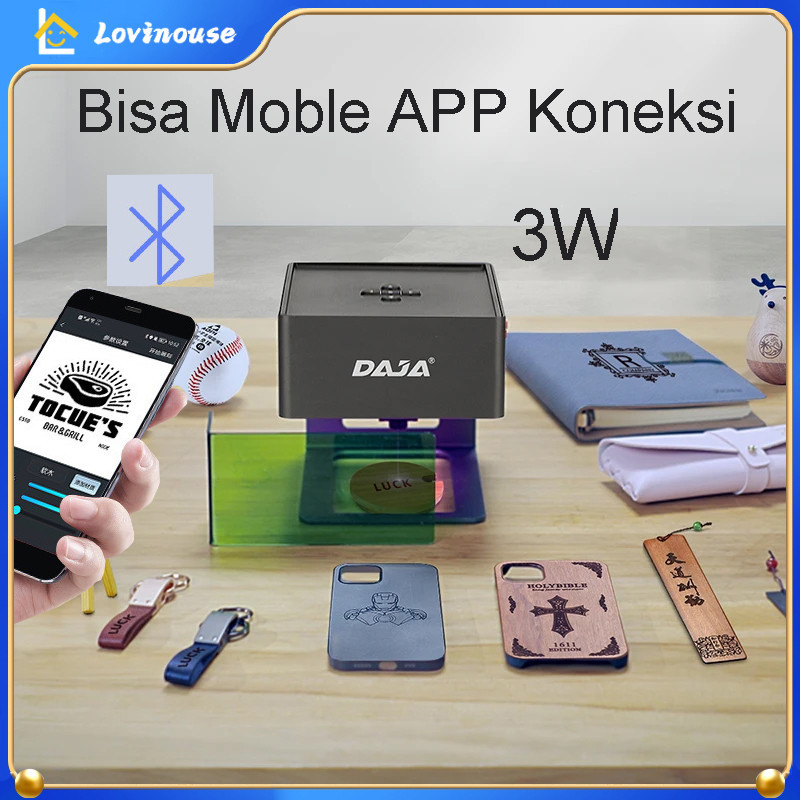 Jual DAJA Laser Engraver CNC DIY DJ6 Mesin Ukiran Laser 3000mw Cepat Mini Logo Marker Printer ...