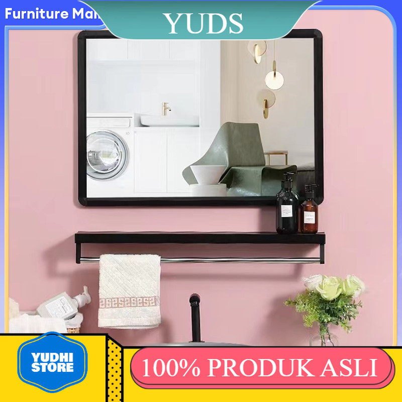 Jual YS Cermin Persegi Dinding Kamar Mandi -Kaca | Shopee Indonesia