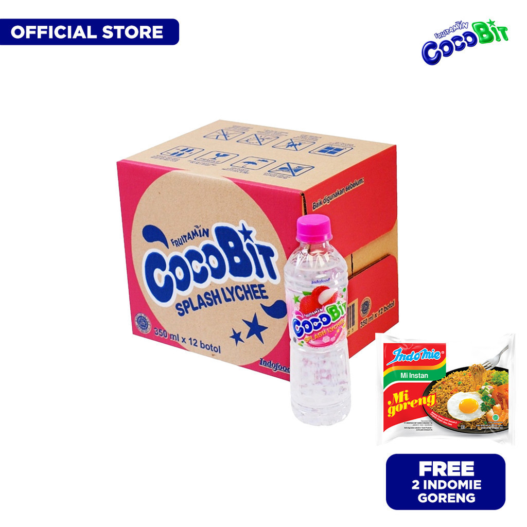 Jual 1 ctn Fruitamin Cocobit Lychee FREE 2 Indomie Goreng | Shopee ...