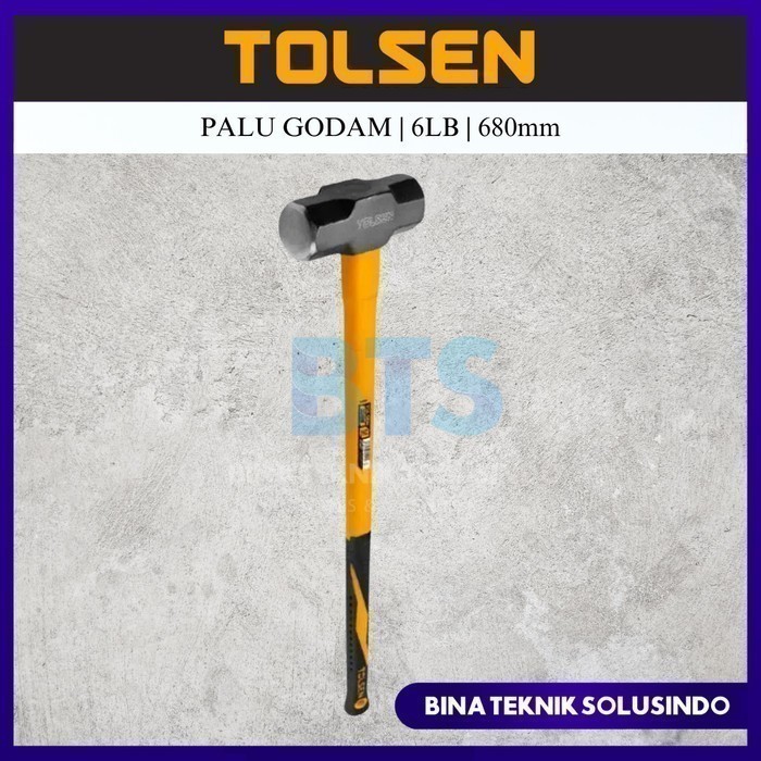 Jual TOLSEN Palu Godam 6LB Palu Bodem Palu Batu / Sledge Hammer 680mm ...