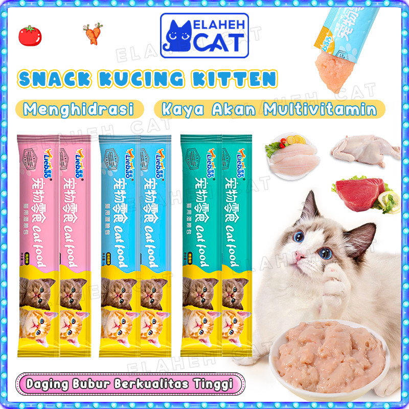Jual Liebao Snack Penggemuk Kucing Original Meat Multivitamin Imun ...