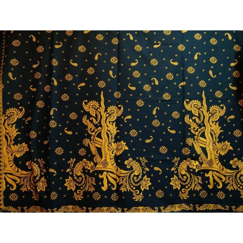 Jual Kain batik solo alusan kembang keris emas | Shopee Indonesia